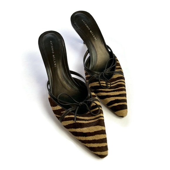 ANTONIO MELANI | Shoes | Antonio Melani Zebra Print Calf Hair Closed ...